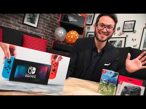 Nintendo Switch : Notre unboxing magique de la console et Controller ...