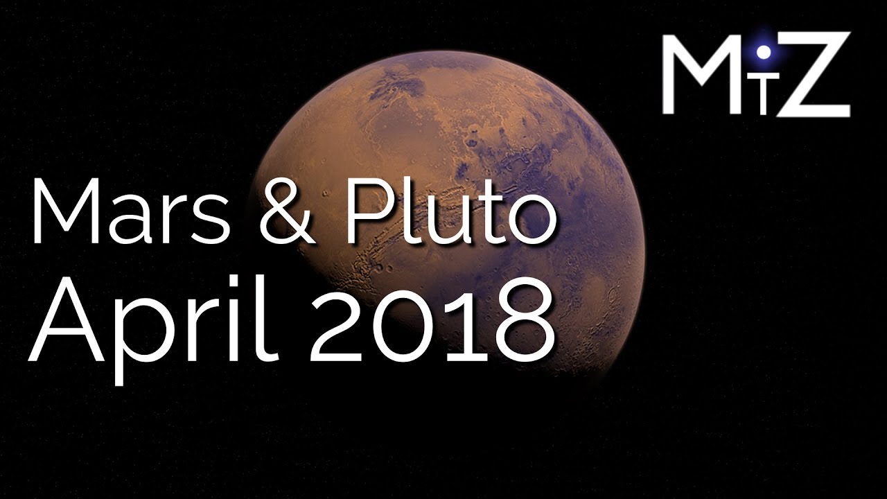Mars Conjunct Pluto April 25th, 2018 - True Sidereal Astrology - YouTube