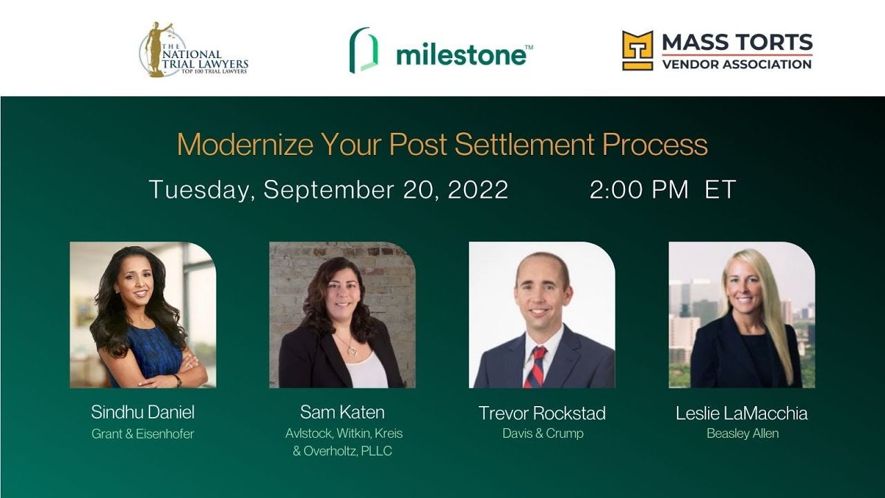 Modernize Your Post Settlement Process - YouTube