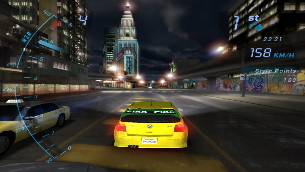 NFS Underground Drag Race - YouTube