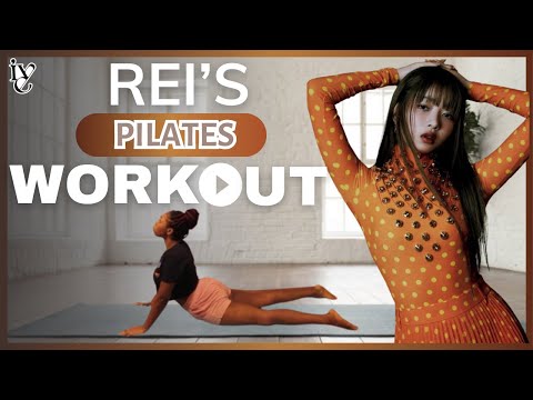 IVE's Rei Pilates Workout for K-pop Idol Fitness | K-pop Pilates Routine