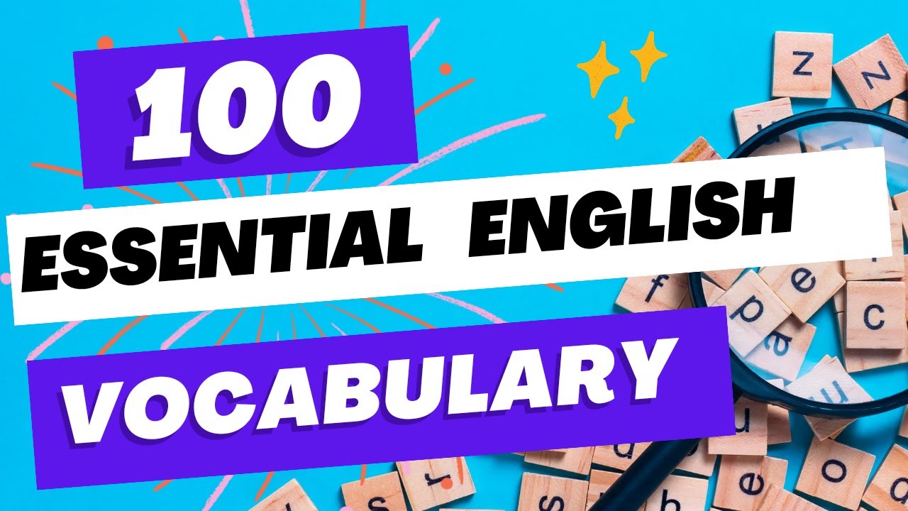 100 Essential Check Point Vocabulary Learning Youtube