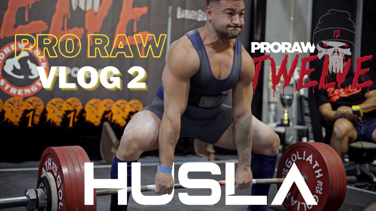 HUSLA vlogs: PRO RAW POWERLIFTING - YouTube