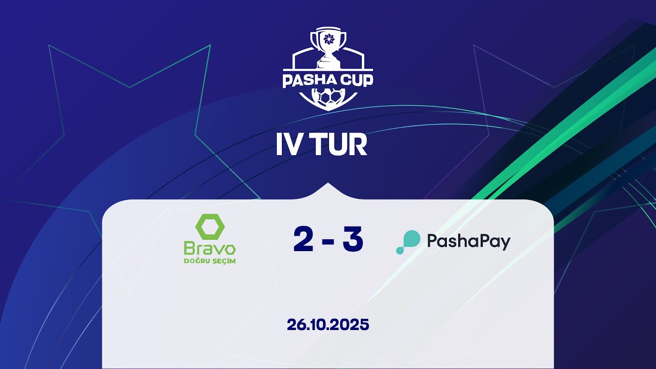 PASHA CUP 2025 – 4-cü tur | Bravo x PASHA Pay (26.10.2025) - YouTube