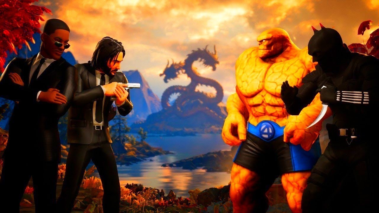 Mortal Kombat 1 - MIB Vs Batman - YouTube