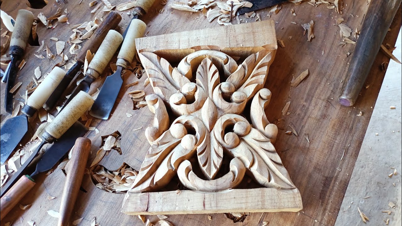 how to wood design work । কাঠ দিয়ে সুন্দর একটি ডিজাইন করবেন কিভাবে ...