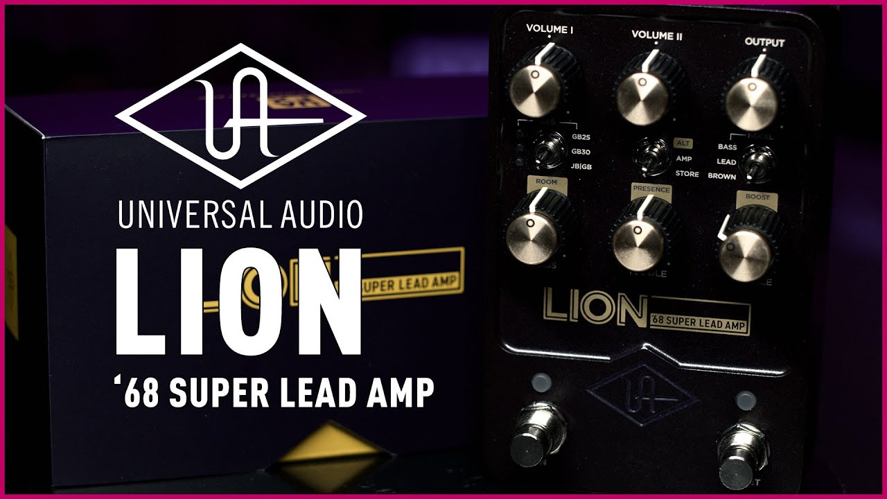 Universal Audio Lion '68 Super Lead Amp I Bax Music - YouTube