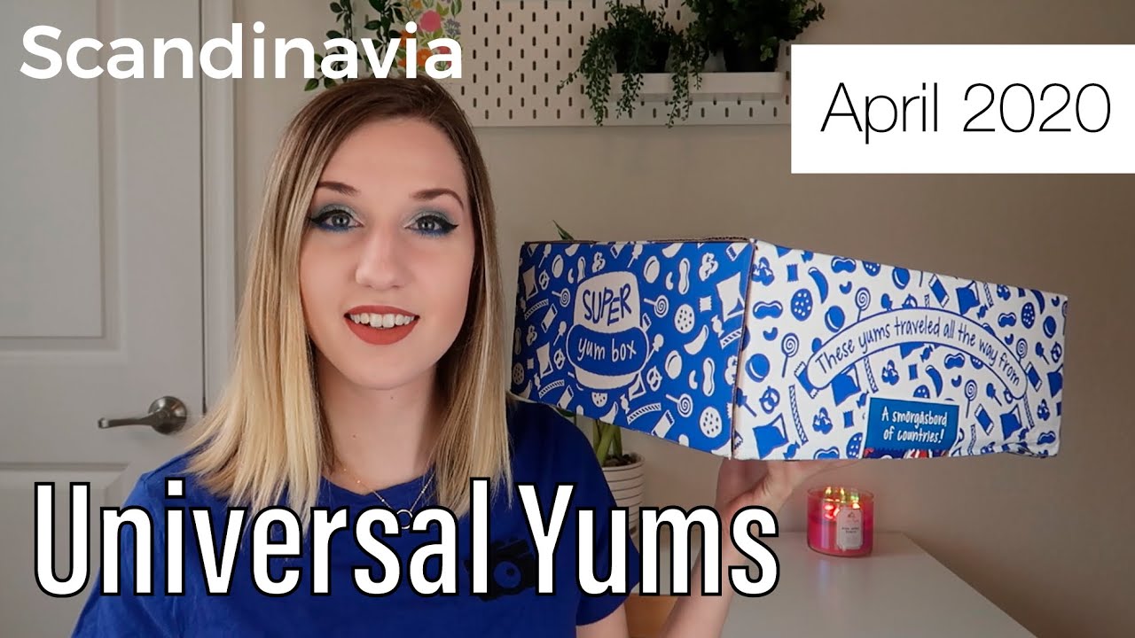 Universal Yums | April 2020 | Super Yum Box | Scandinavia - YouTube