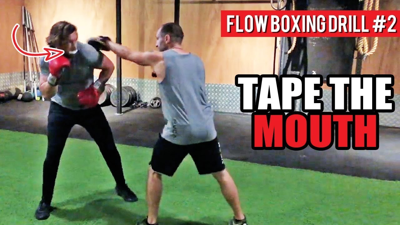 Flow State For Fighters: Boxing Drill (2 of 5) - TAPE THE MOUTH - YouTube
