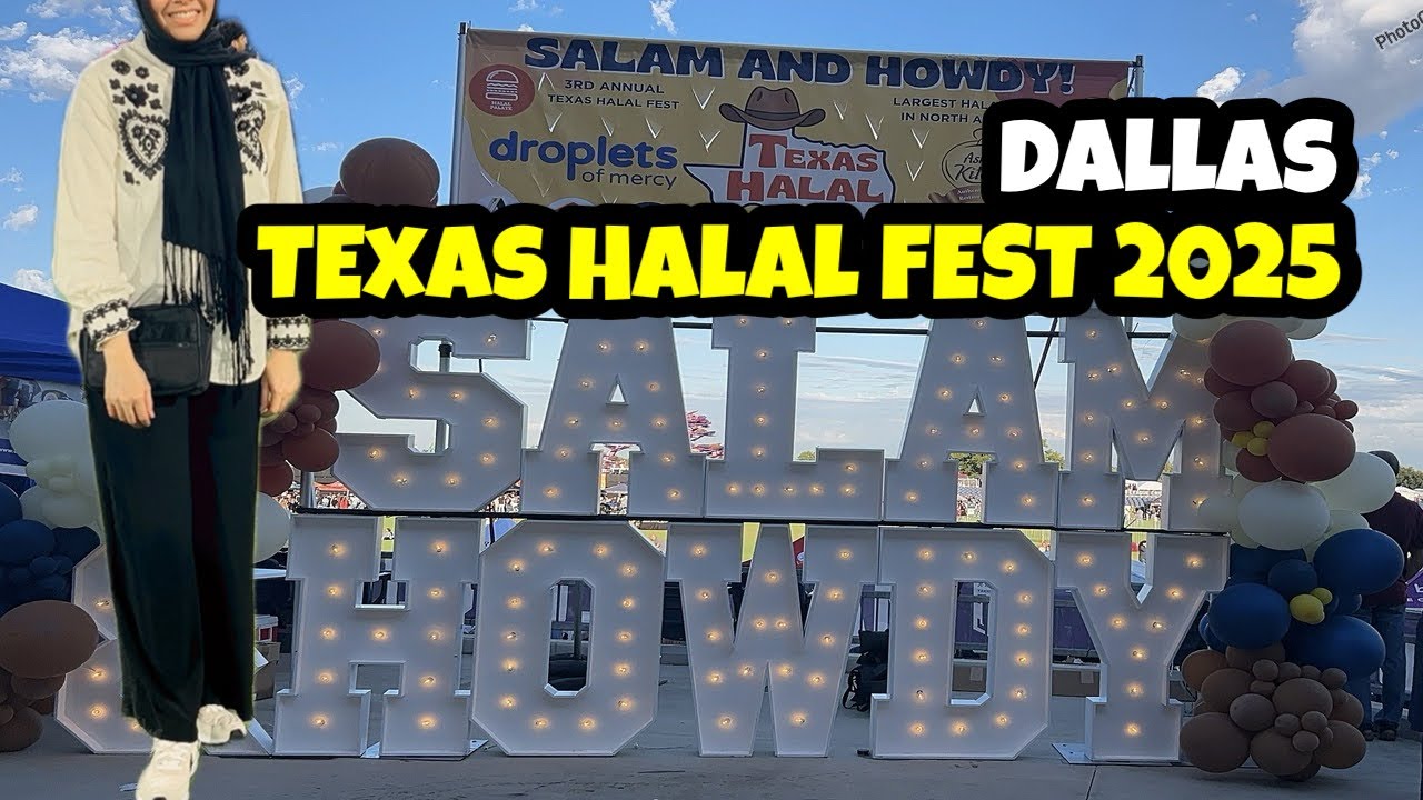 Texas Halal Fest Dallas 2025 | Largest Halal Food Festival | Desi Food ...
