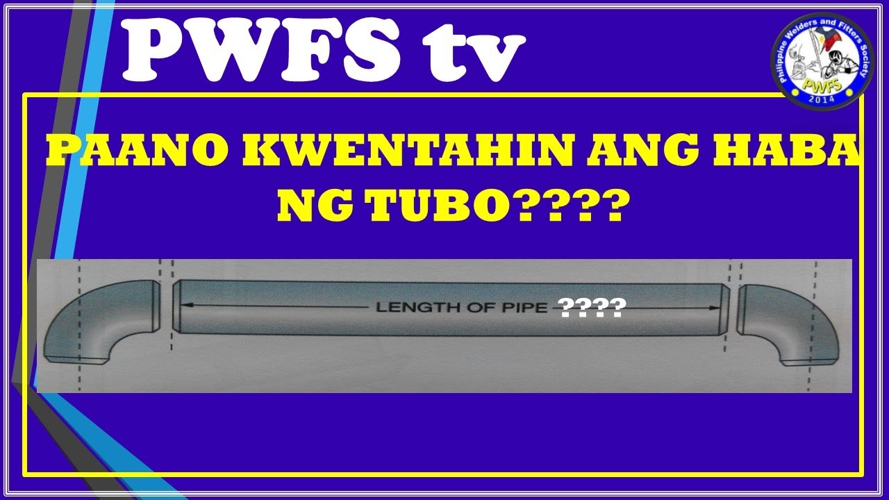 #PIPEFITTER. PAANO I COMPUTE NG PIPE LENGTH SA PIPING ISOMETRIC ...