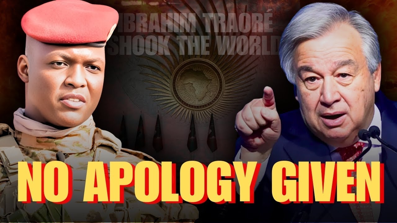 No Apology Given: Ibrahim Traoré’s UN Speech That Shook the World ...