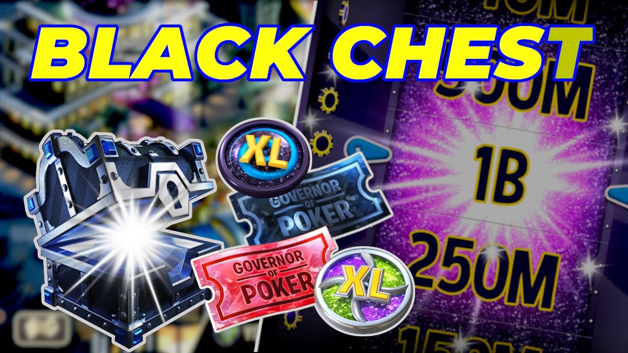 Governor of Poker 3 - Black Chest Opening - Black Ticket+Ruby Ticket ...