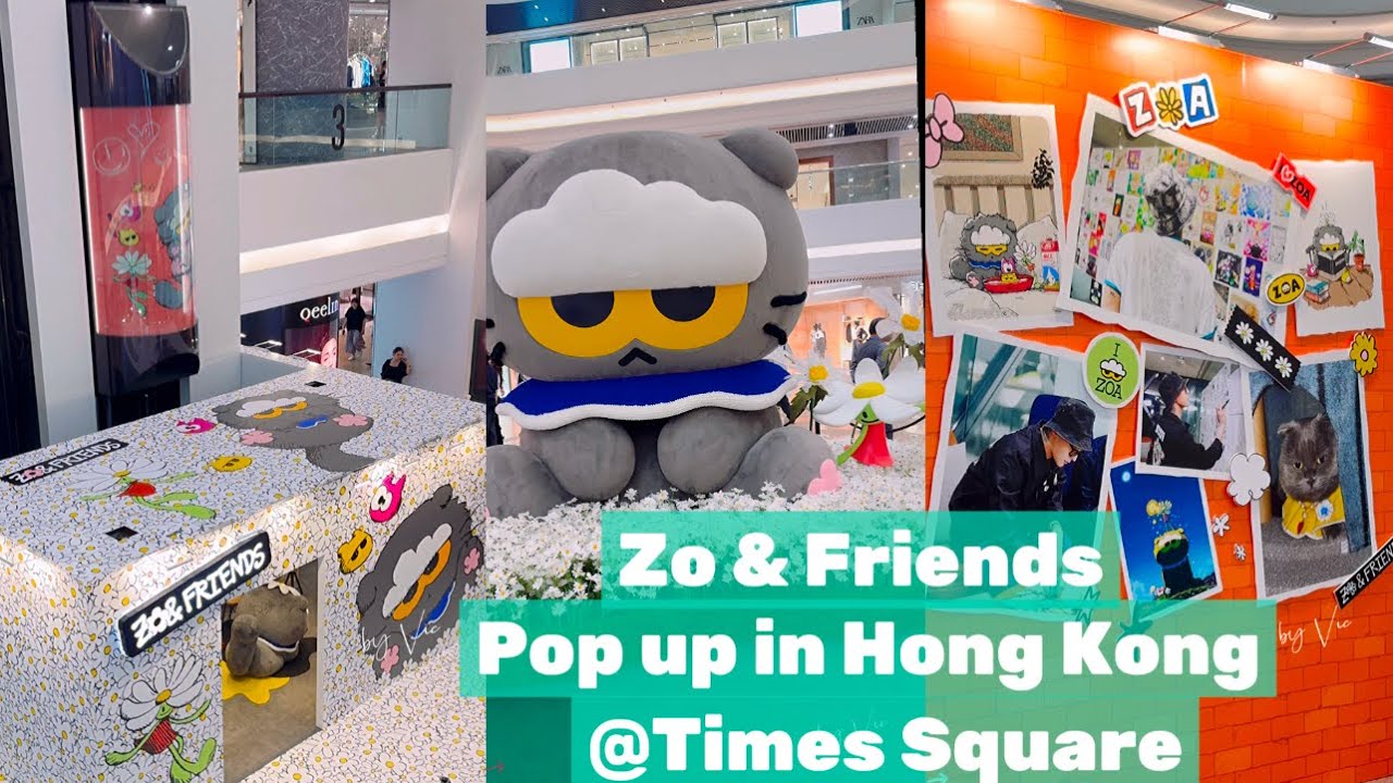 Zo & Friends in HONG KONG!!! @timessquare - YouTube