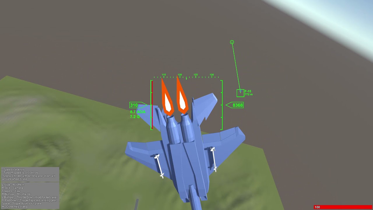 Flight Sim AI Dogfight - YouTube