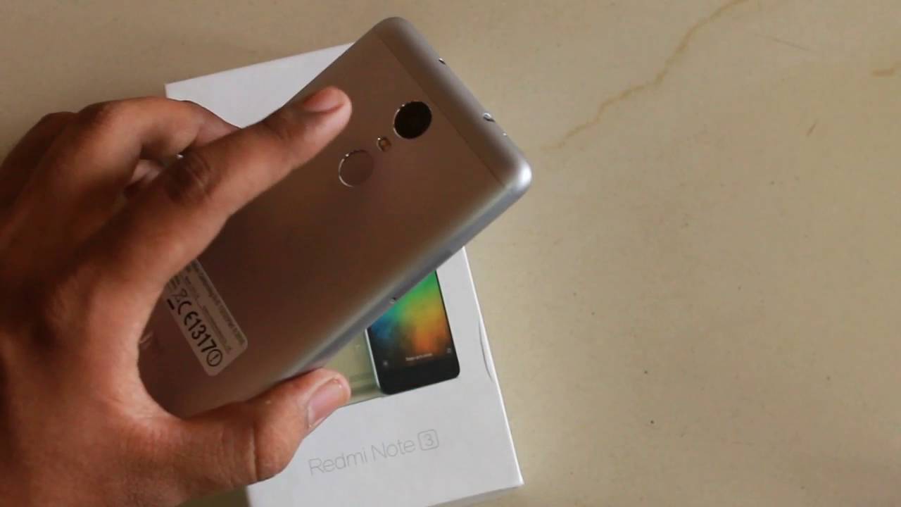 Xiaomi Redmi Note 3 Fingerprint Sensor Review - YouTube