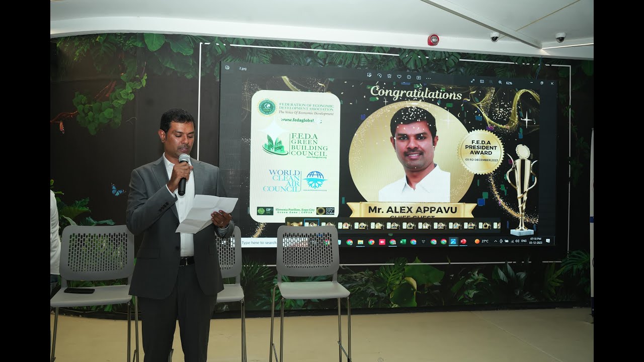 F.E.D.A COP28 UAE "GLOBAL CLIMATE SUMMIT" @EXPO CITY DUBAI - 3rd ...