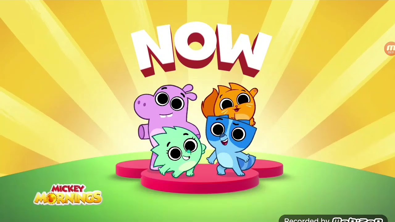 disney junior usa pikwik pack now bumper mickey mornings - YouTube
