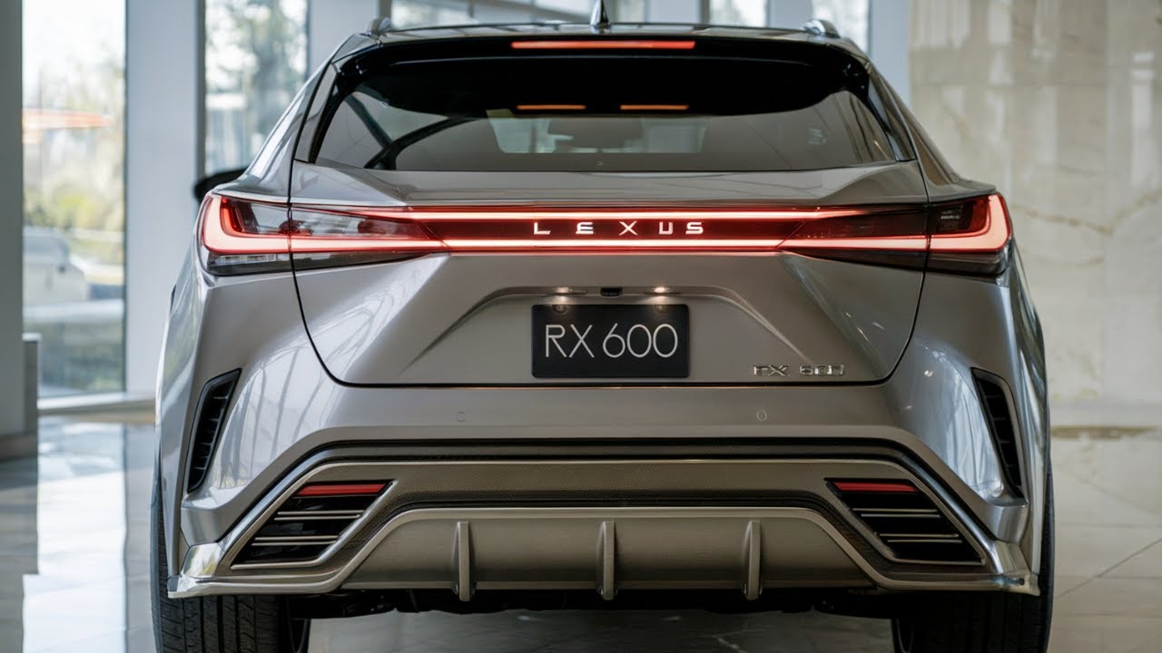 2025 Lexus RX 600h F Sport: The Perfect Blend of Luxury and Performance ...
