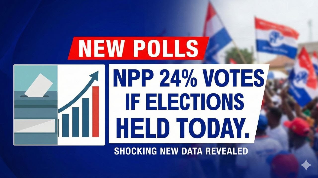 New polls show NPP will get 24% votes of elections are held today - YouTube