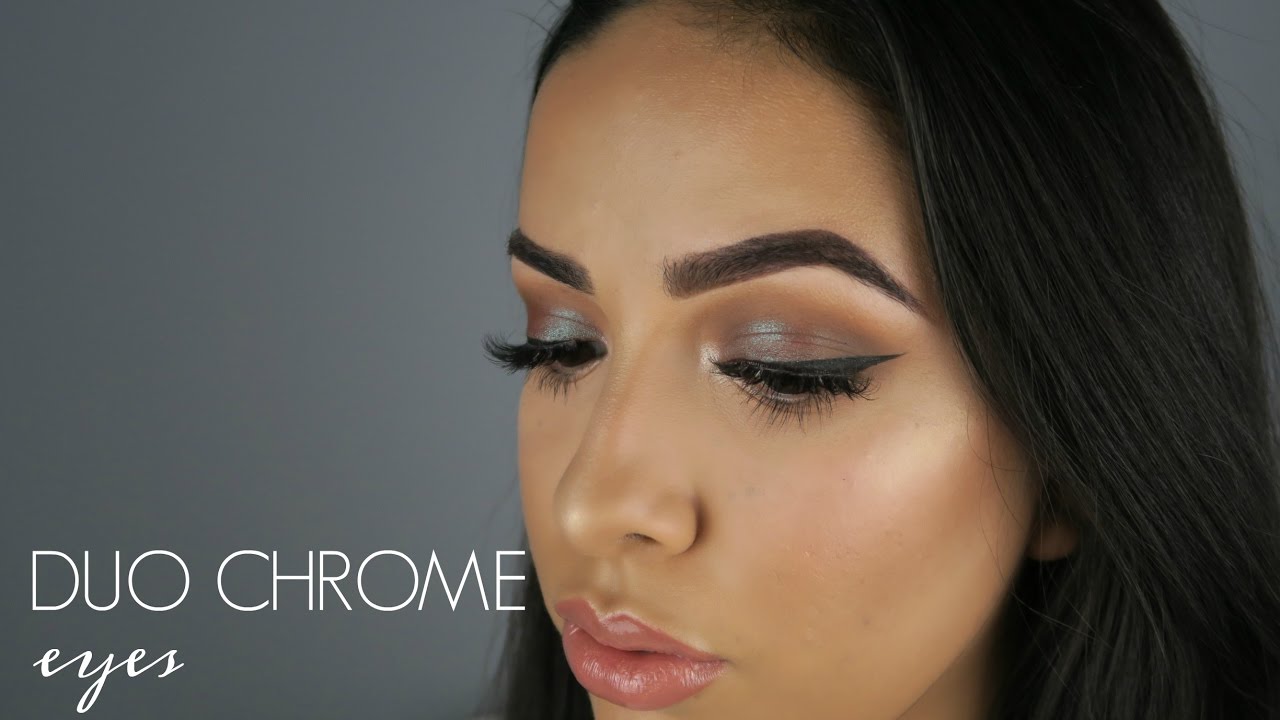 DUO CHROME EYES | MAKEUP TUTORIAL - YouTube