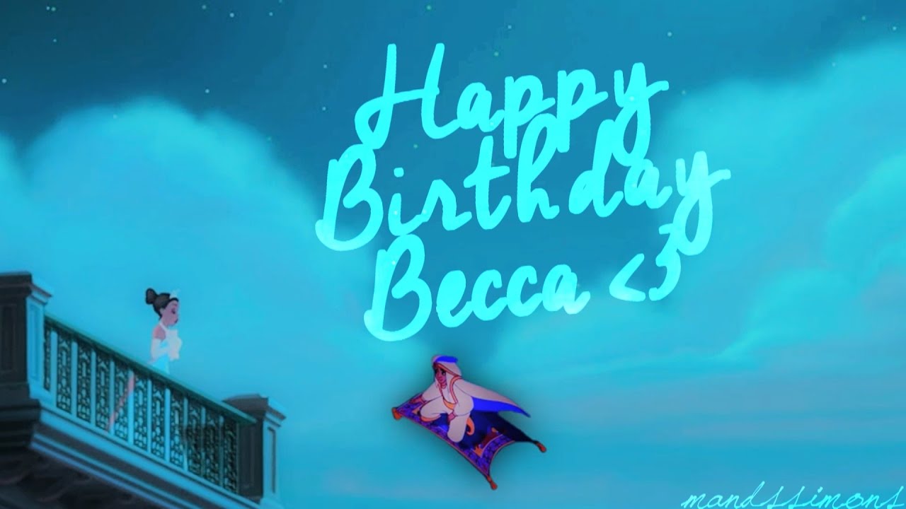 Happy Birthday Becca | Vine Edits - YouTube