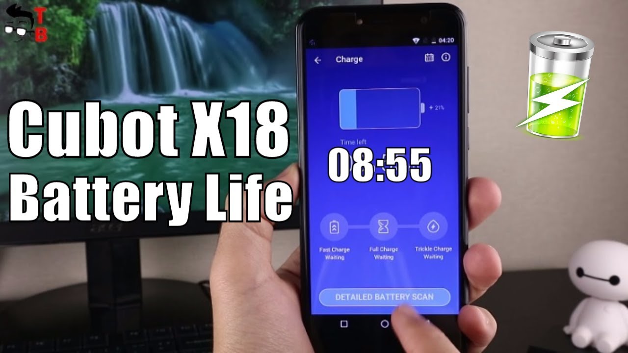 Cubot X18 Battery Life Drain Test - YouTube