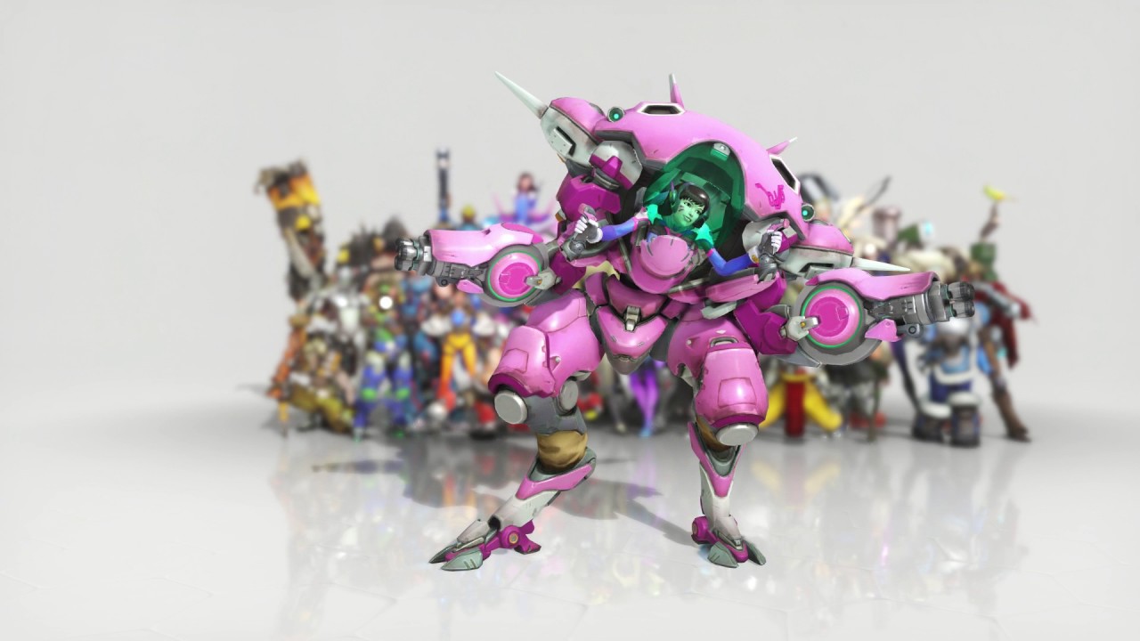 RAW VIDEO | OVERWATCH | DVA | CLASSIC | DANCE | EMOTE | 1 YEAR ...