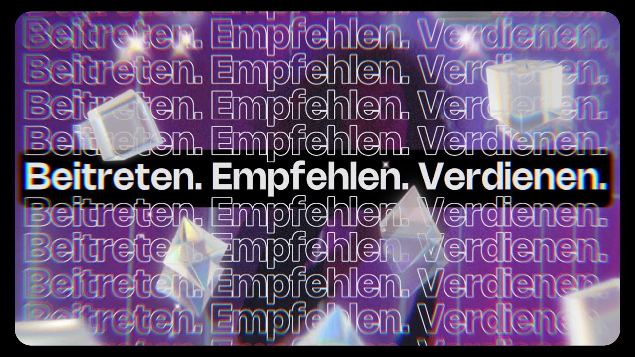 Beitreten, Empfehlen und Verdienen! Vorstellung des Affiliate Program 💸 ...