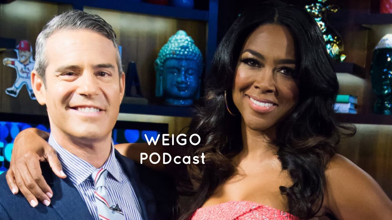 Andy Cohen discusses Kenya Moore showing pictures of Brit Eady #rhoa # ...