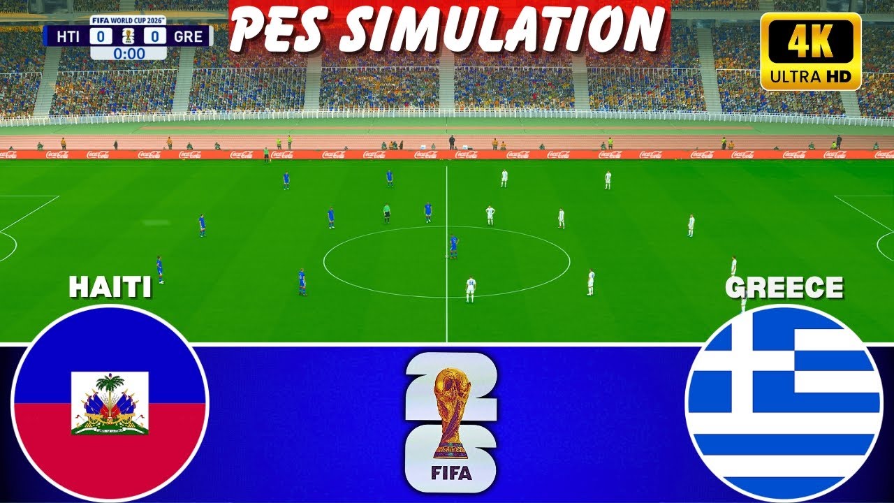 🔴Haiti vs Greece | FIFA World Cup 2026 Final Match | PES 21 Gameplay ...