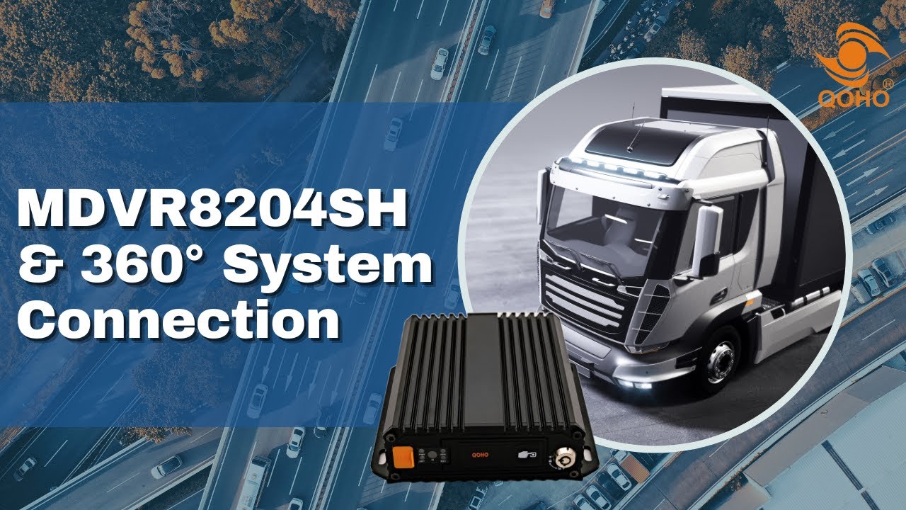 Three SD card Mobile DVR with 360 system,360 bird view camera opetaion ...