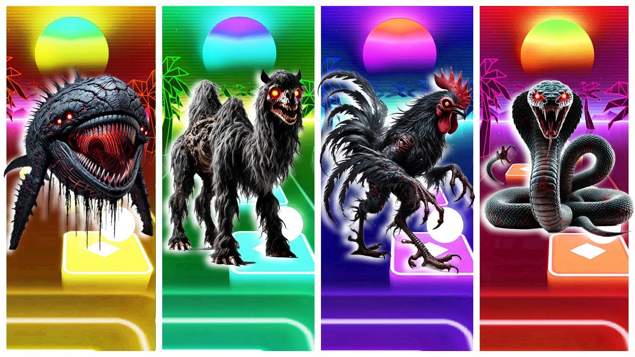 Zombie Killer Whales🐋 vs Zombie Camel🐫 vs Zombie Rooster🐓 vs Zombie ...