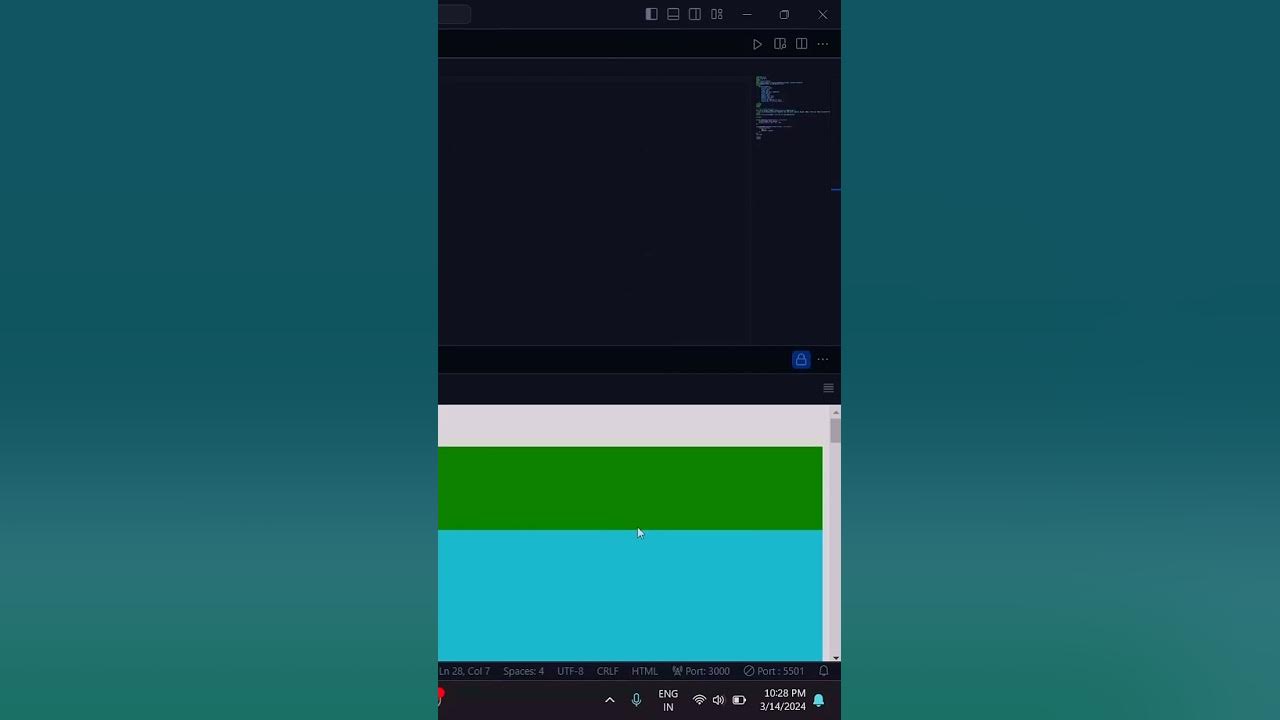 How to implement Scroll Bar using HTML- CSS -js.. #programming #javascript #html #html5 # ...