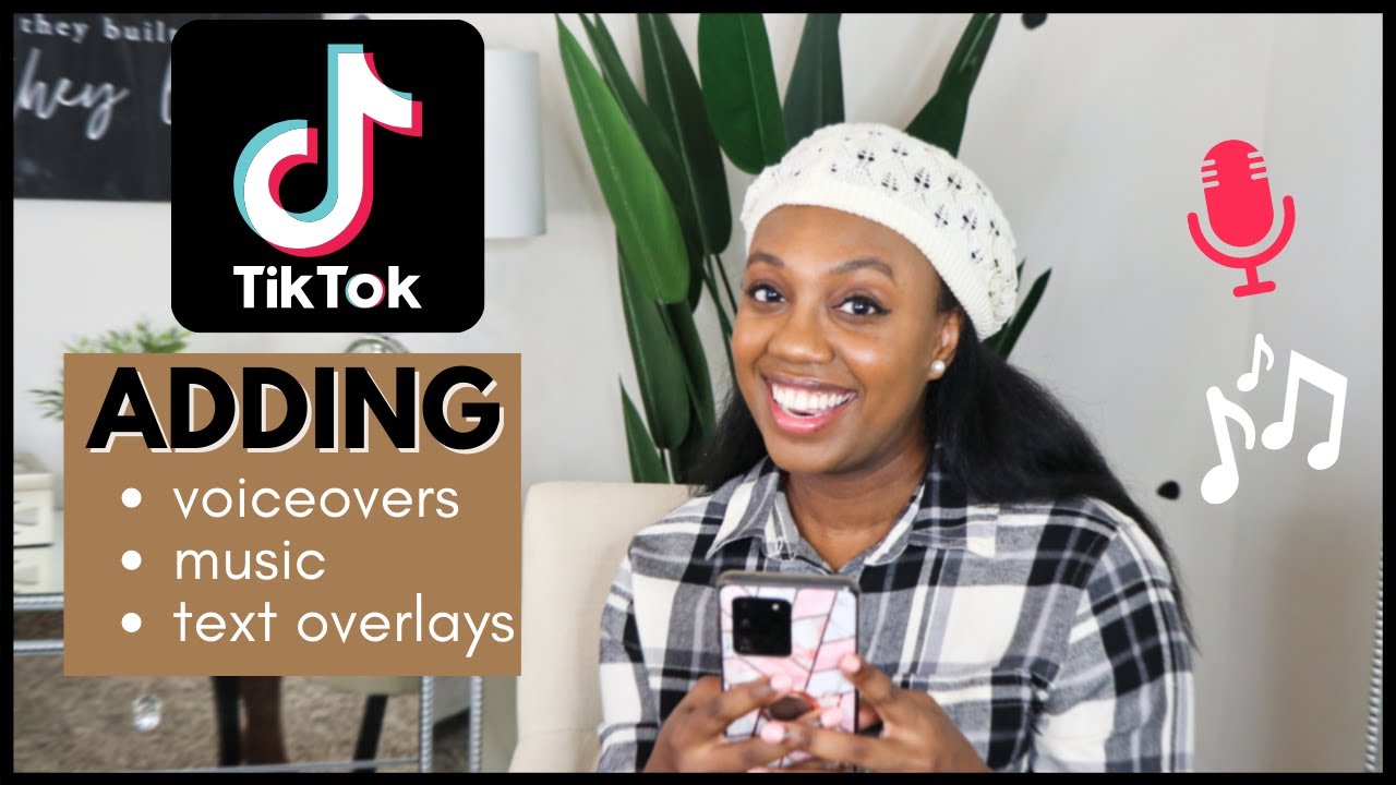 How to add Music, Voiceovers and Text Overlays to TikTok Videos (Easy ...