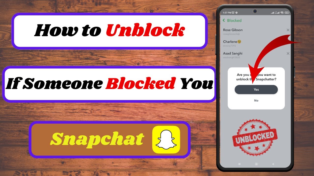 how to unblock on snapchat if someone blocked you|unblock yourself on ...