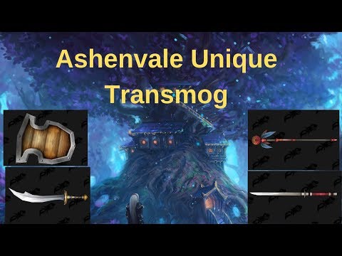 Ashenvale Unique Model Transmog Guide Alliance & Horde