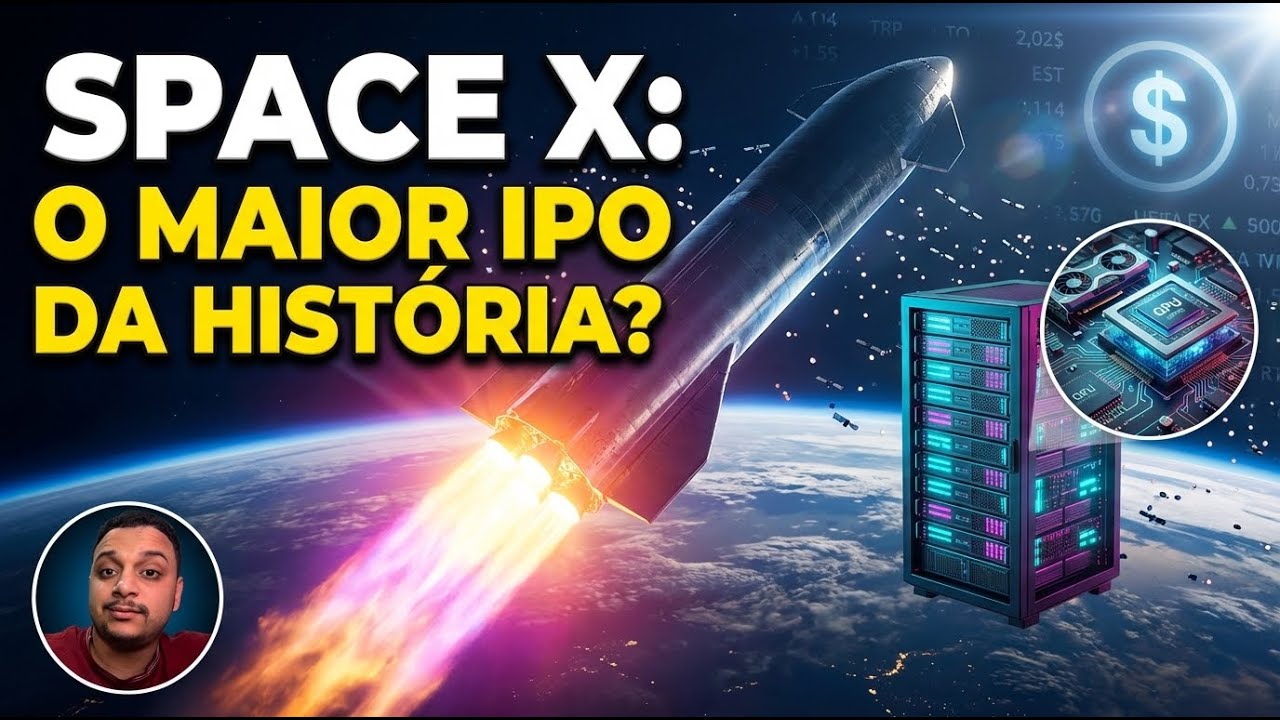 IPO DA SPACEX | DATA CENTERS NO ESPAÇO ? - YouTube