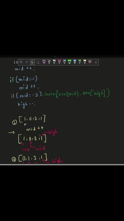 Dutch National Flag in 60 Seconds! 🔥#Sorting #Algorithms #Coding # ...