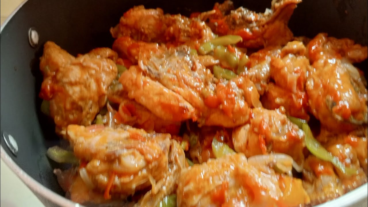 How to Prepare simple CHICKEN SAUTE||Full chicken Recipe||10 minutes ...