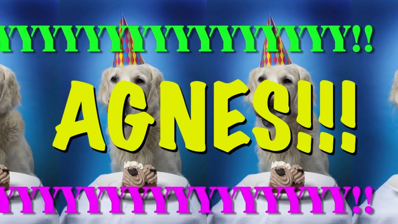 HAPPY BIRTHDAY AGNES! - EPIC Happy Birthday Song - YouTube