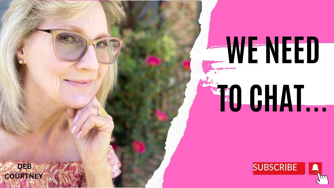 WE NEED TO CHAT | One of the Best Talks on Keeping Your Balance | Deb ...