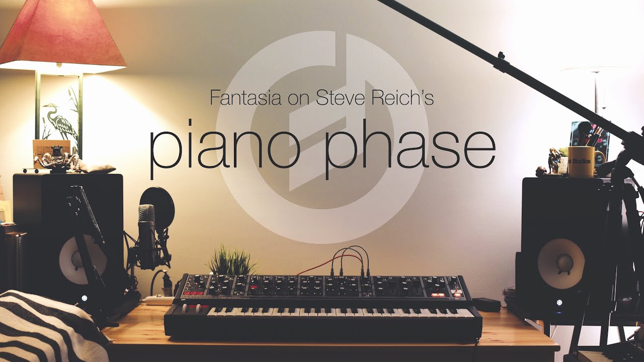 Fantasia on Steve Reich's "Piano Phase" using the Moog Matriarch's Sequencer! - YouTube