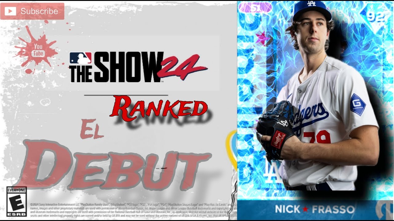 🔴LIVE |RANKED [El Debut NICK FRASSO🔥] MLB The Show24 👇 - YouTube