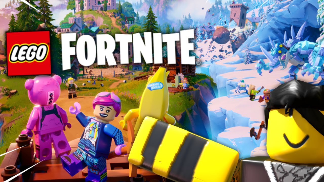 PLAYING THE FORTNITE LEGO MODE! - YouTube