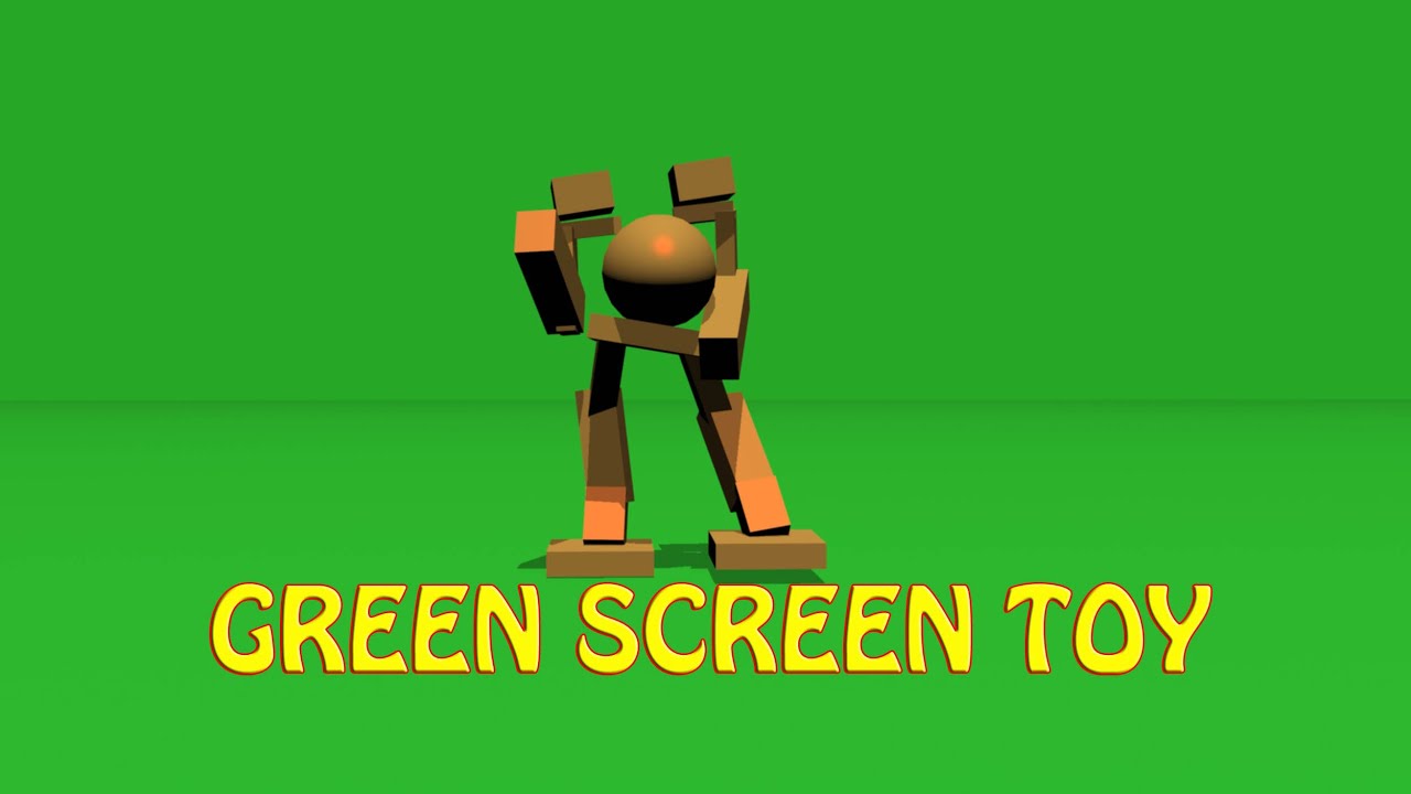 GREEN SCREEN TOY RASHILTRICKS - YouTube