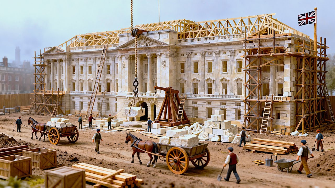 Miniature Historical Building: Buckingham Palace🎬 120 Years of ...