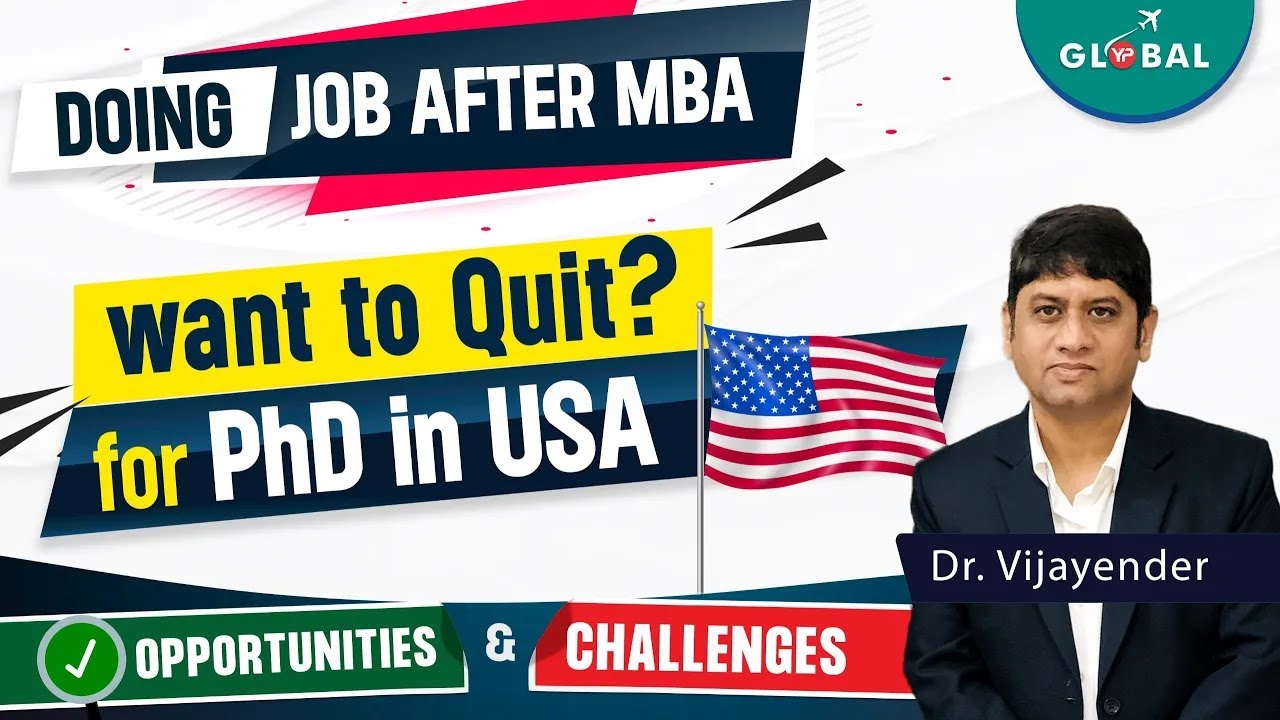 Opportunities & challenges to do PhD from USA if you want to quit job ...