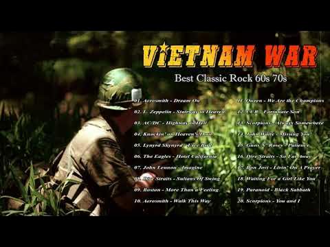 Top 20 Vietnam War Songs🎻BEST ROCK SONGS VIETNAM WAR MUSIC - Best ...
