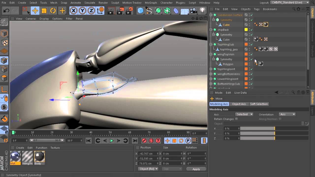 cmiVFX - C4D Modeling Speed Through With Chris Tedin - YouTube